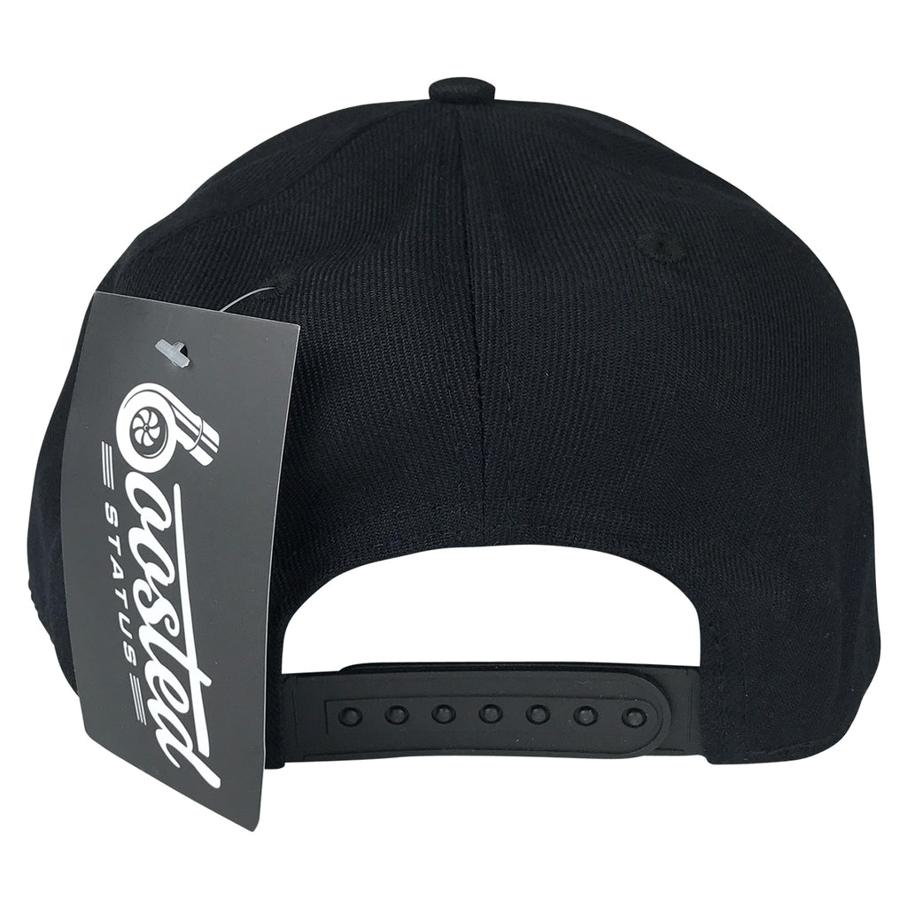 Boosted Status Snapback Hat - Black/Black